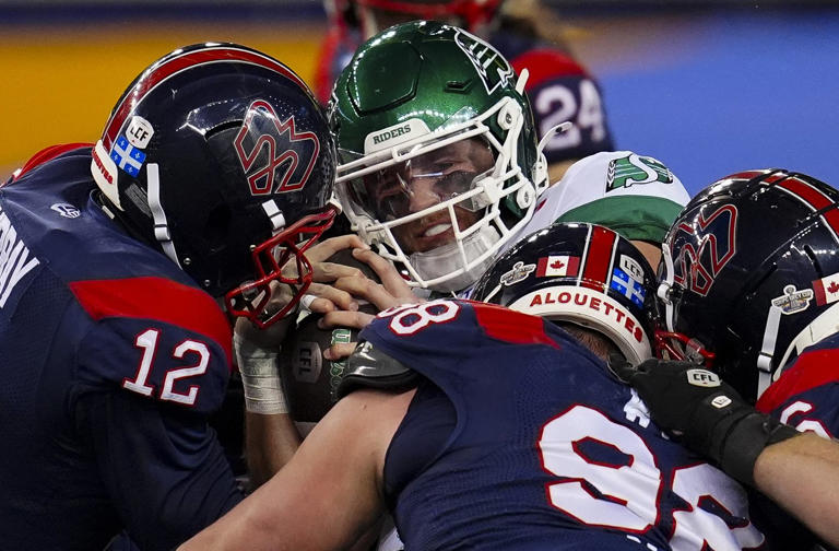 Riders beat Als 25-17 to give MVP Trevor Harris his first Grey Cup as a ...