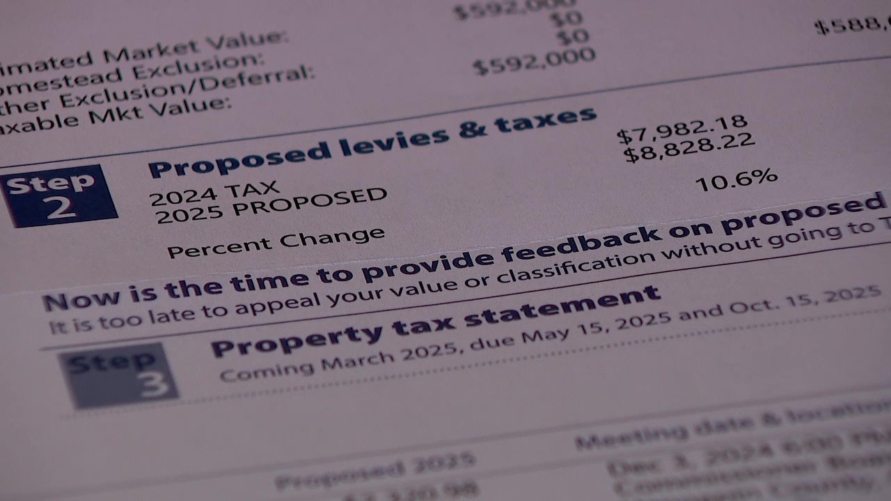 Minnesota total proposed 2026 property tax levies may go up nearly $1 ...