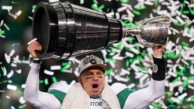 Roughriders hold off Alouettes to win first Grey Cup since 2013