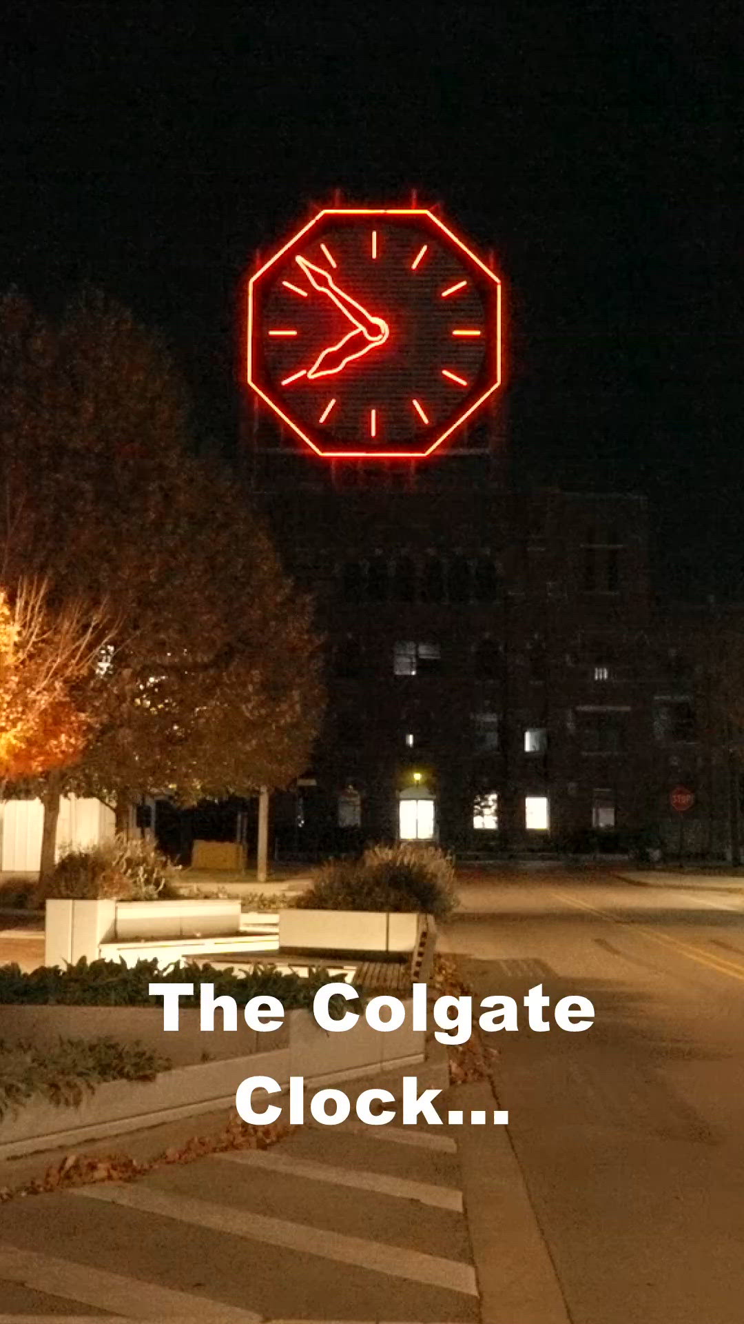 Southern Indiana's Colgate Clock illuminated once again