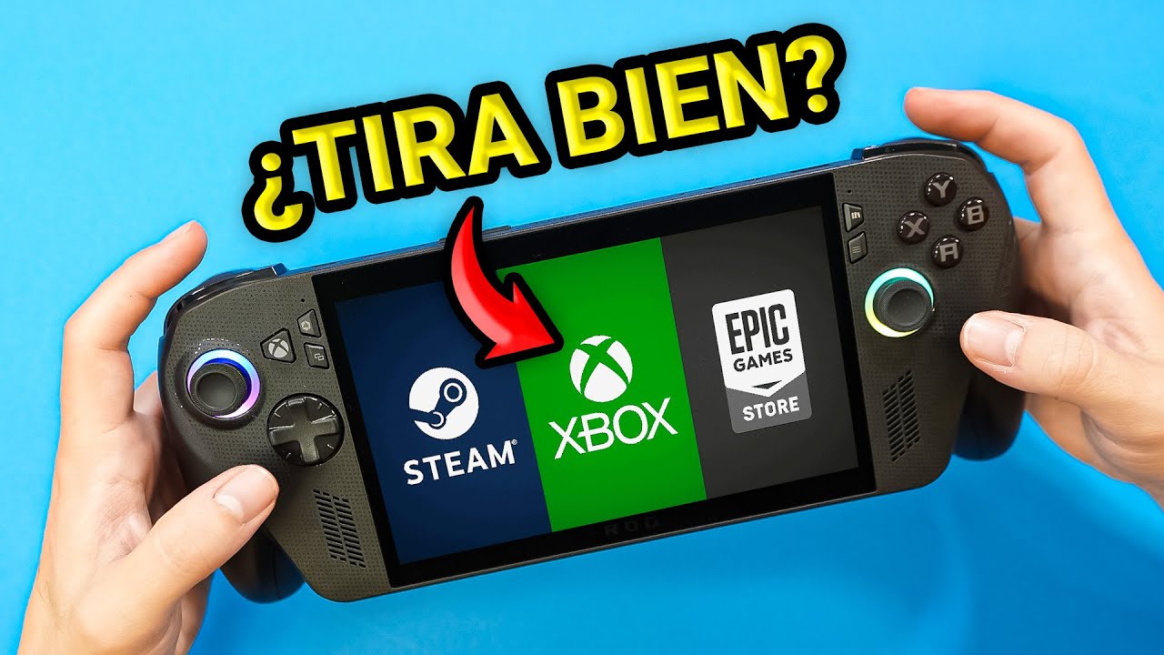 Probé los juegos más potentes en la Rox Xbox Ally X ¿los soporta?