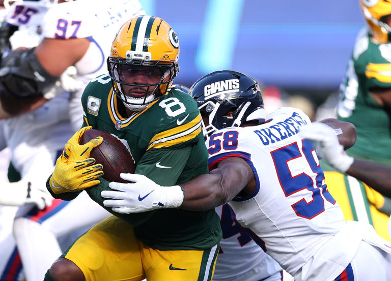 Packers injury updates coming out of win over Giants: Josh Jacobs has ...