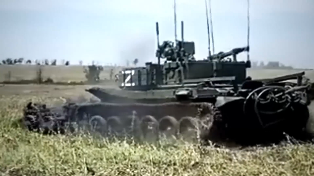 Russia's "Wild Boar" T-90 Breakthrough: The Ultra-Rare Vehicle Captured ...