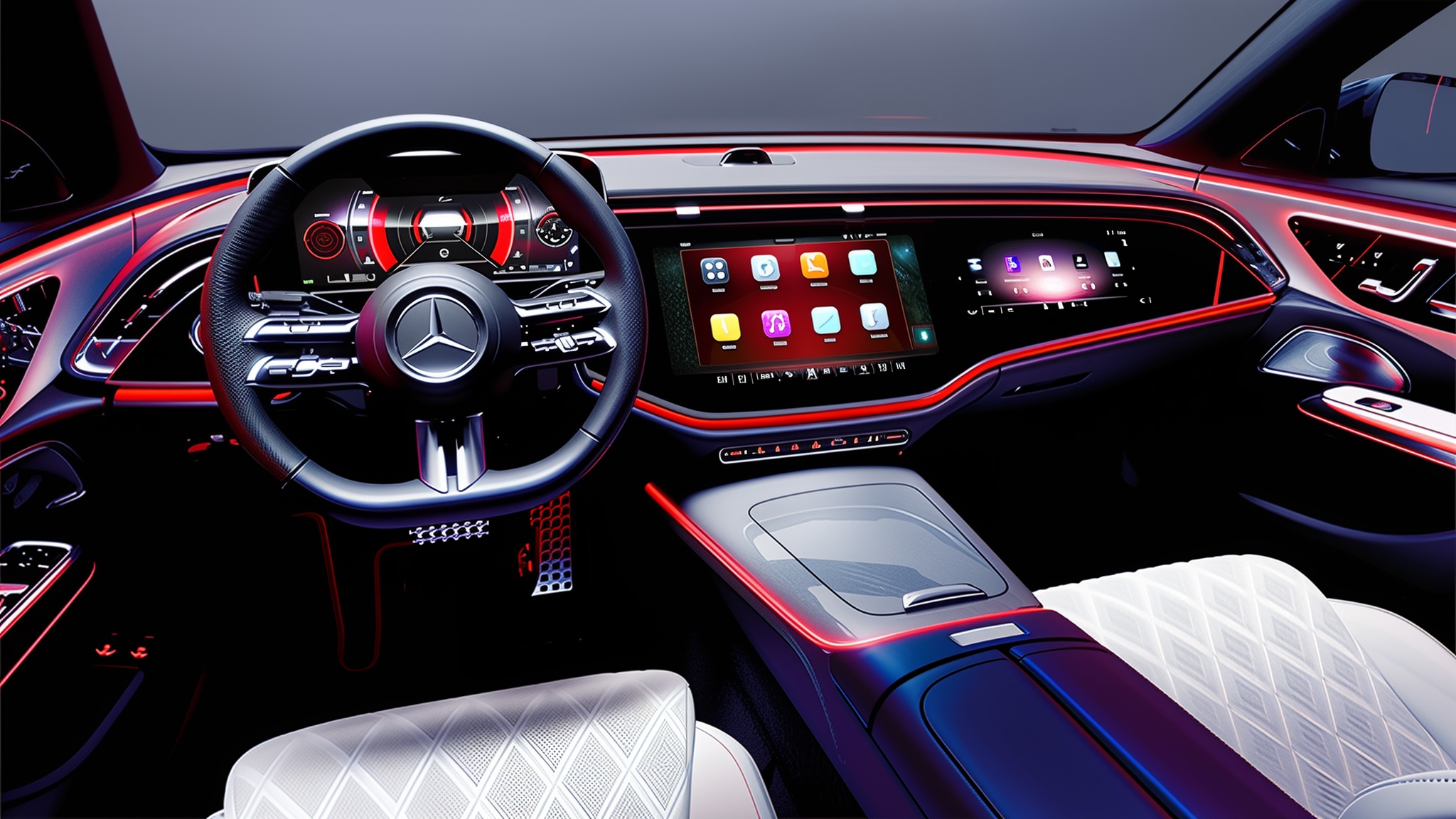2024 MERCEDES E CLASS Interior - 3 SCREENS and Selfie Camera!!