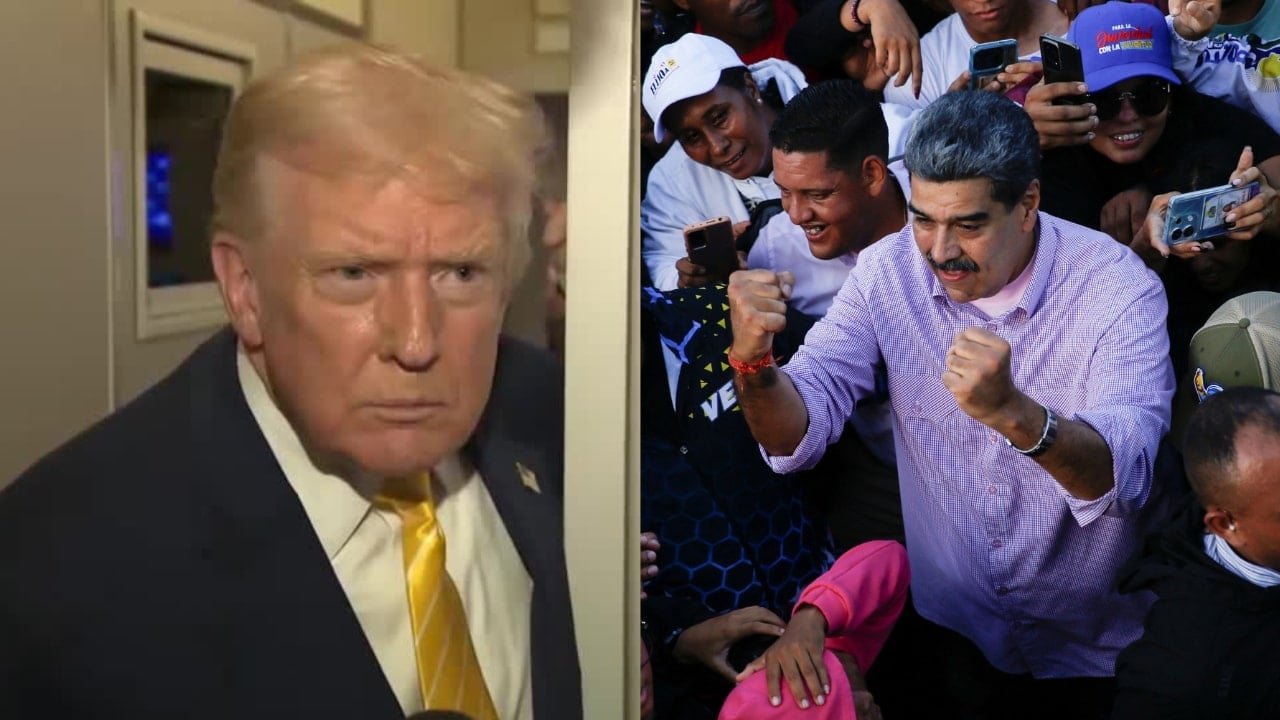 Maduro and supporters sing John Lennon's Imagine as tensions with U.S. rise