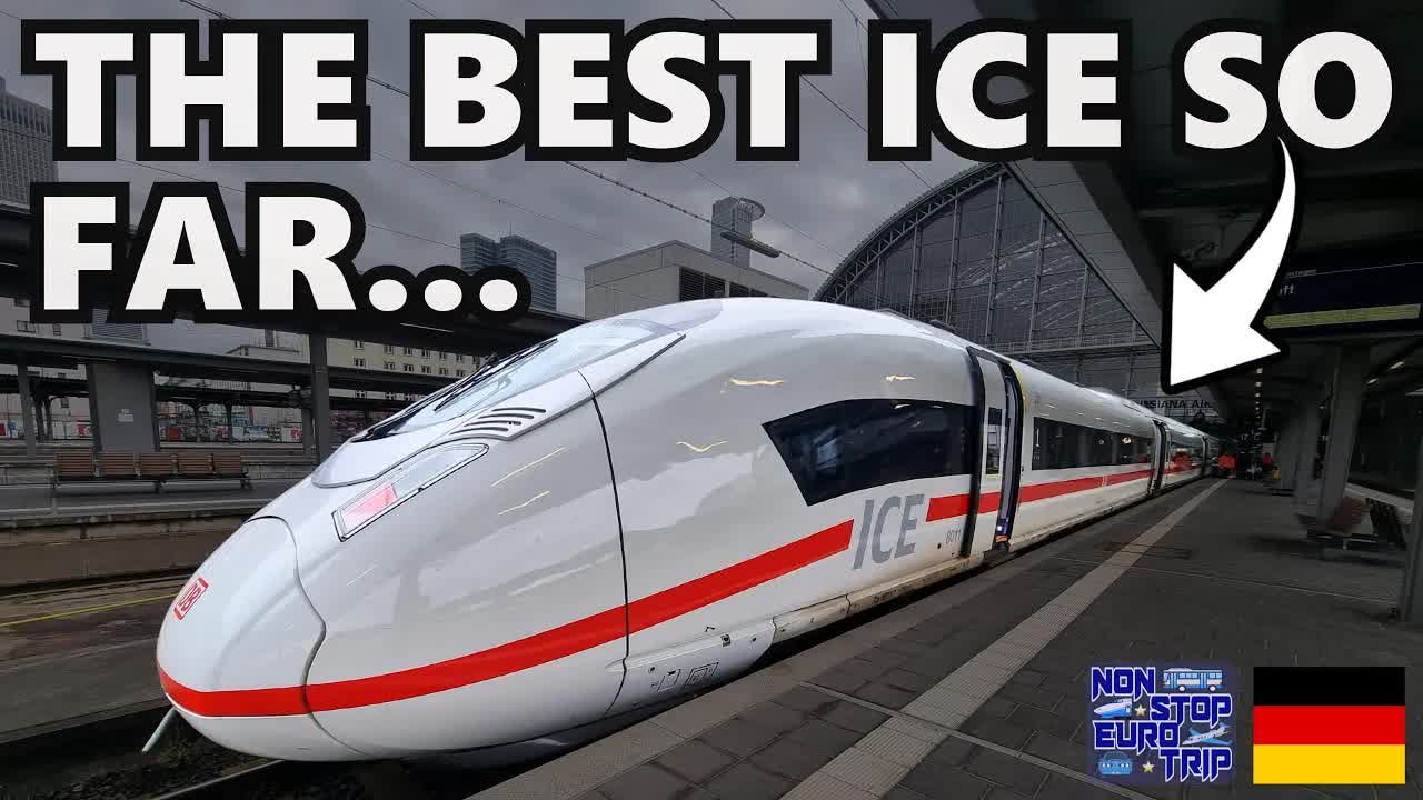 The 320km/h ICE3neo is Germany's Best Train.... BY A MILE!
