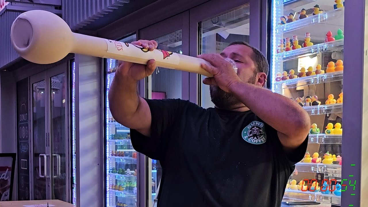 Taking On the Wild $100 Milkshake Challenge in Vegas!