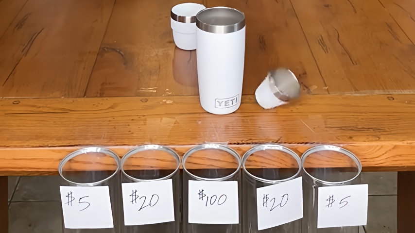 Money Cup Slide: Skill or Sheer Luck?