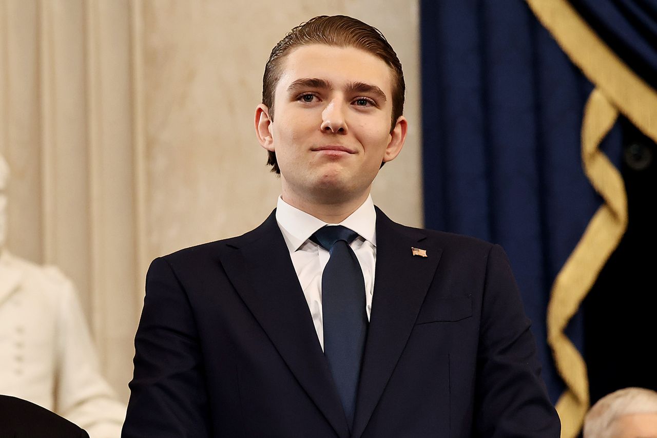 What Barron Trump Told Joe Biden Moments Before His Father's Ruthless ...