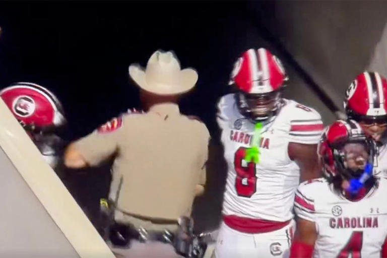 LeBron James says Texas trooper who shoved South Carolina players needs ...