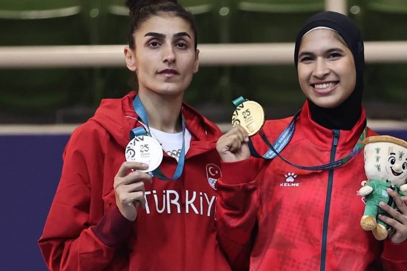 Morocco’s Amina Dehhaoui strikes gold in Islamic Solidarity Games ...