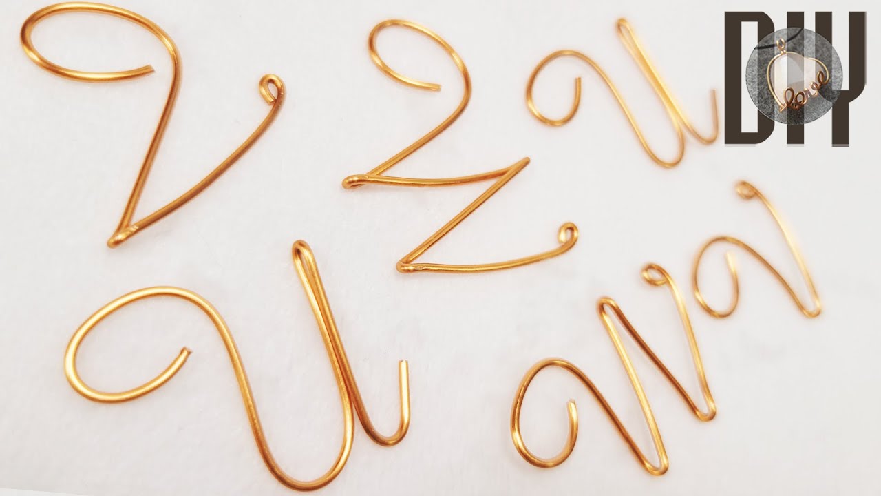 Letters | capital letters | alphabet | U V W | basic @LanAnhHandmade 801