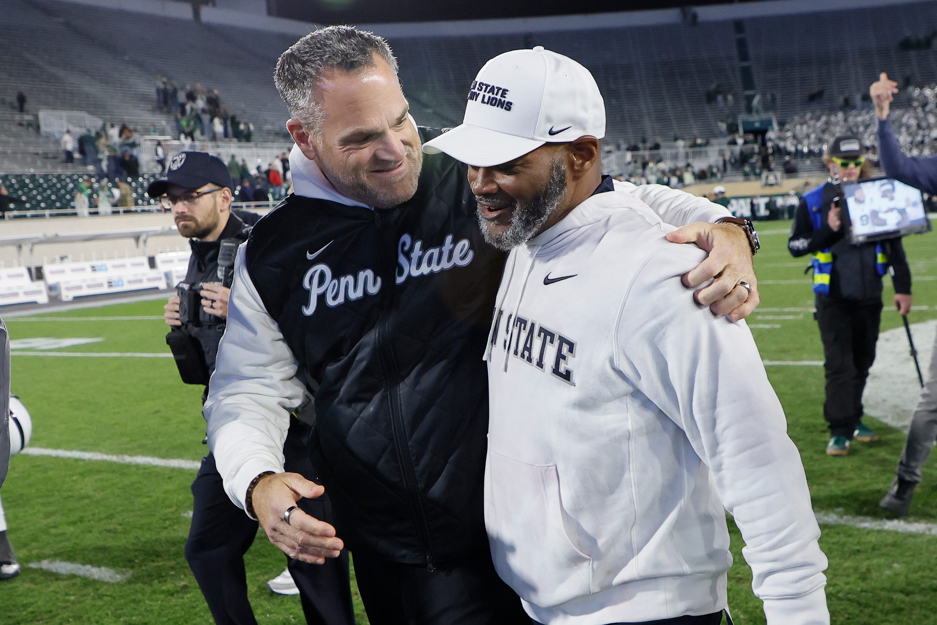 Why Penn State football coach Terry Smith broke down in emotional press ...