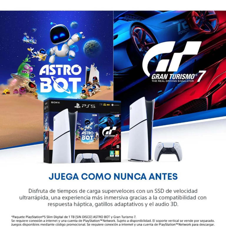 REBAJA máxima del PlayStation Astrobot de 1TB en Mercado Libre con MSI ...