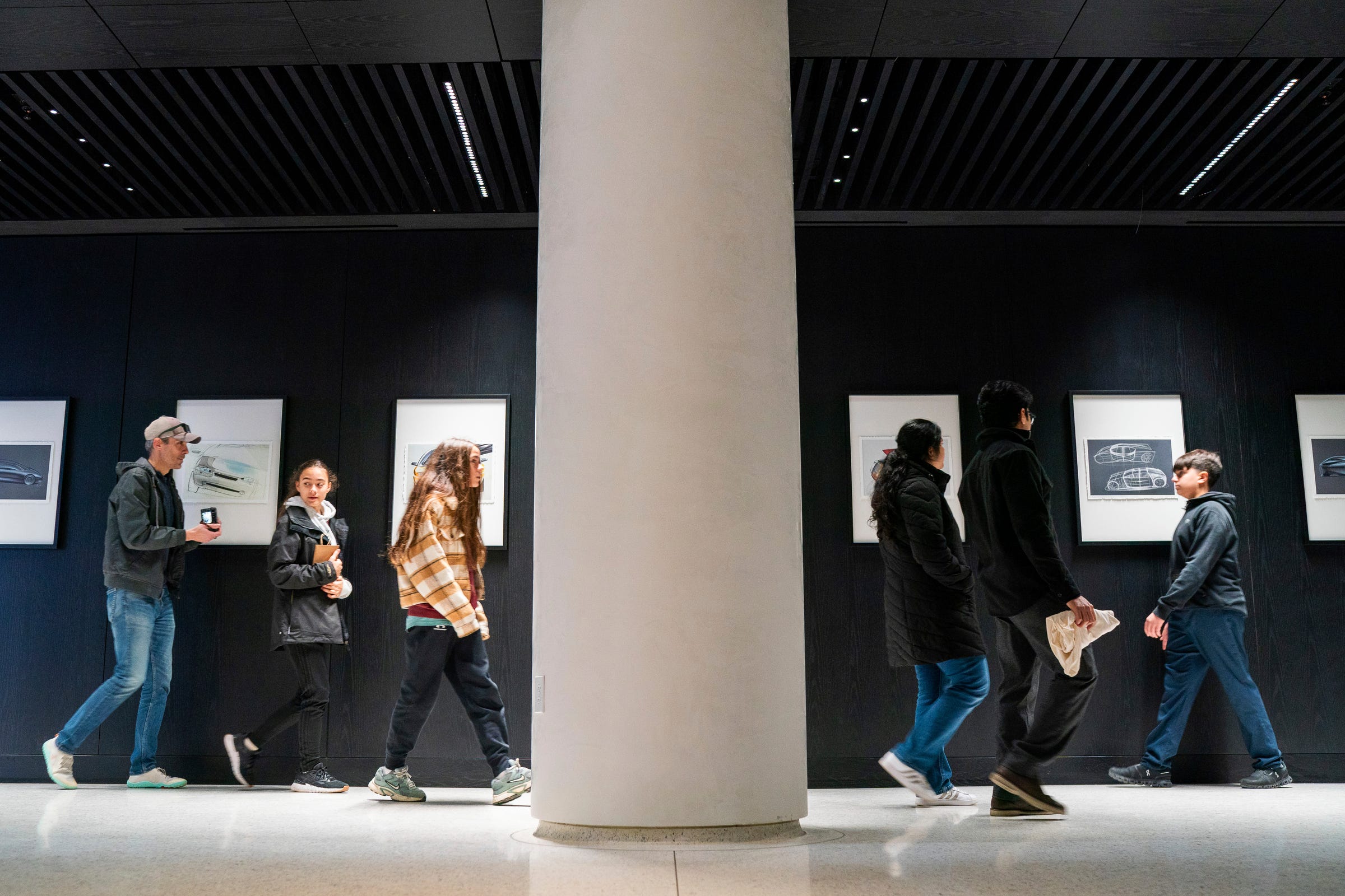 Public admires Ford's new world headquarters at open house