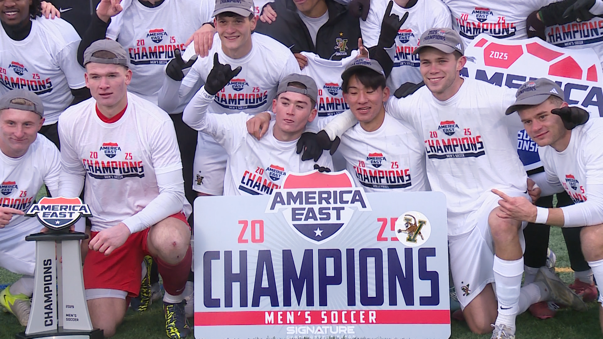 UVM Men's Soccer wins second straight America East title match
