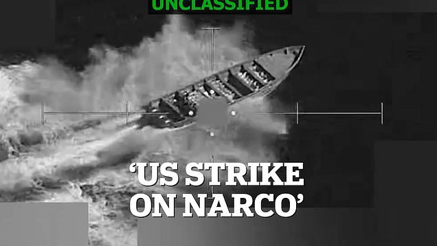 US strike kills three in 21st attack on narco-terrorists