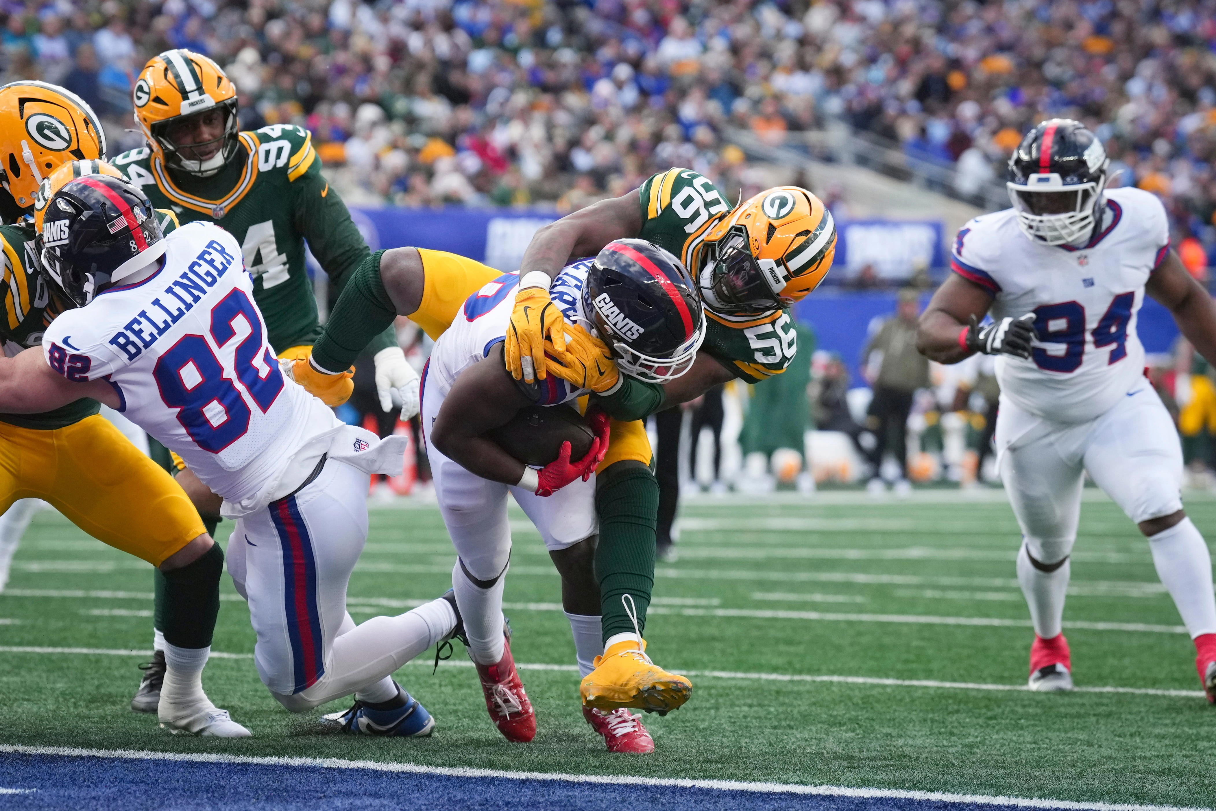 NY Giants vs Packers highlights. Jameis Winston, Giants show fight but ...