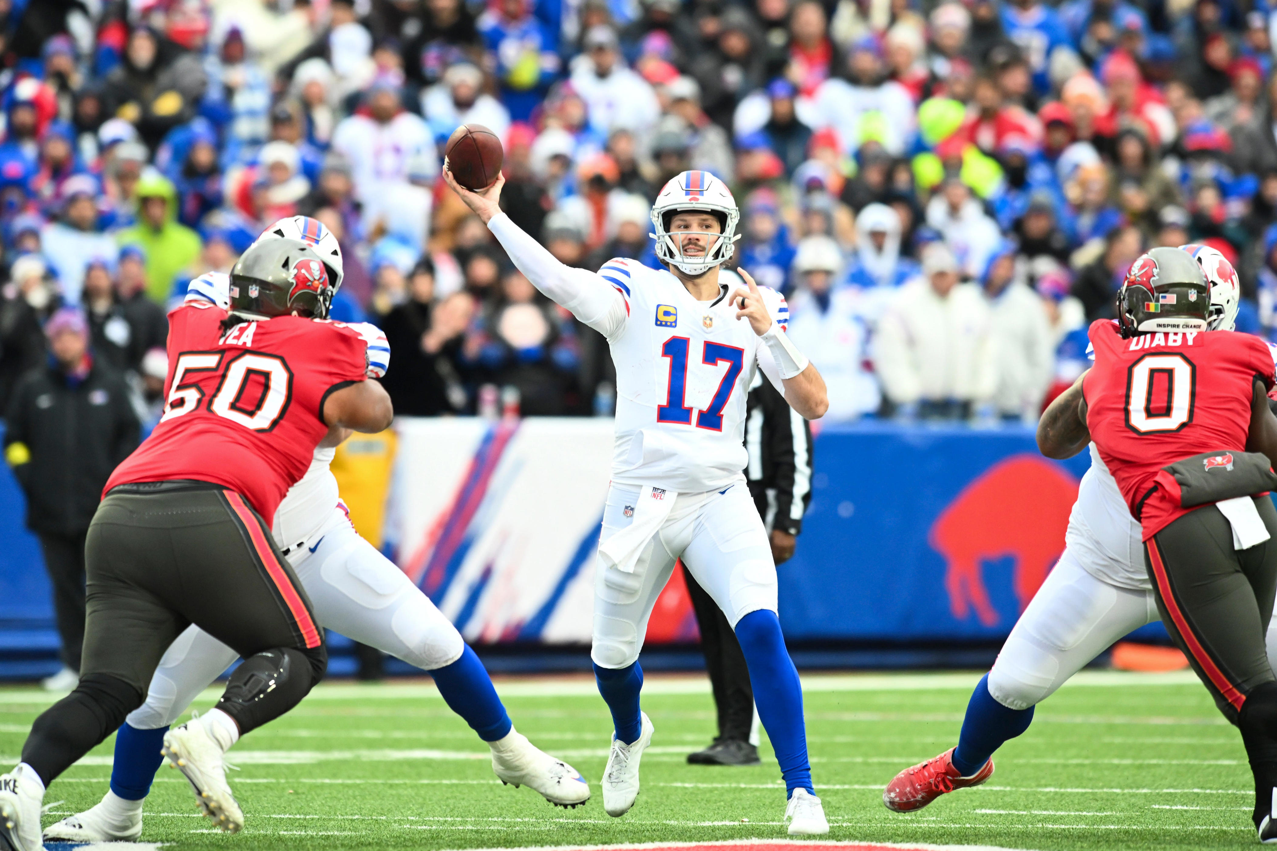 Josh Allen's monster 6-TD game leads Bills to victory over Buccaneers