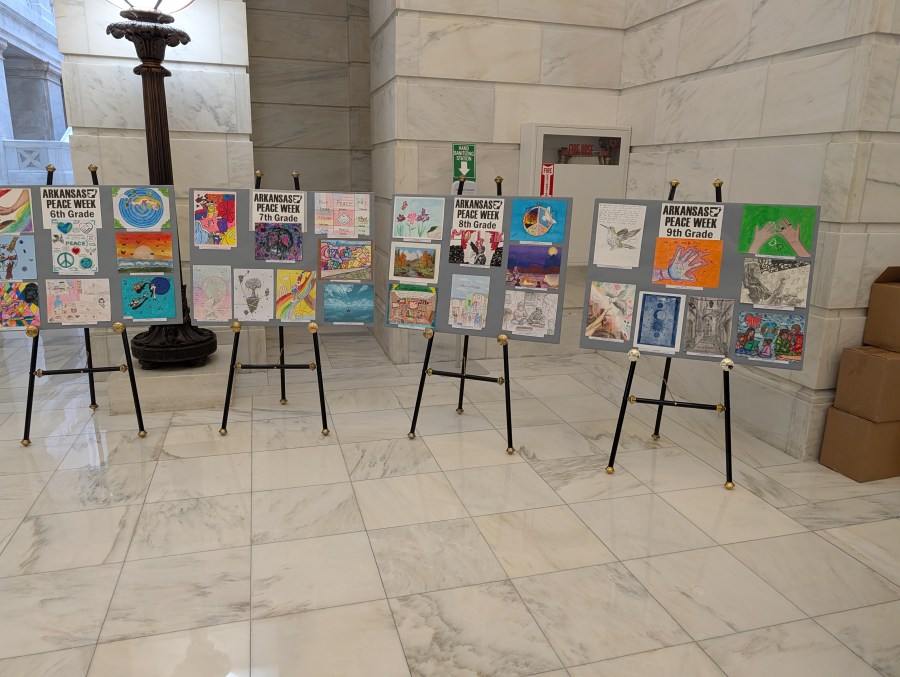 Winners announced for Arkansas Peace Week Youth Art Contest