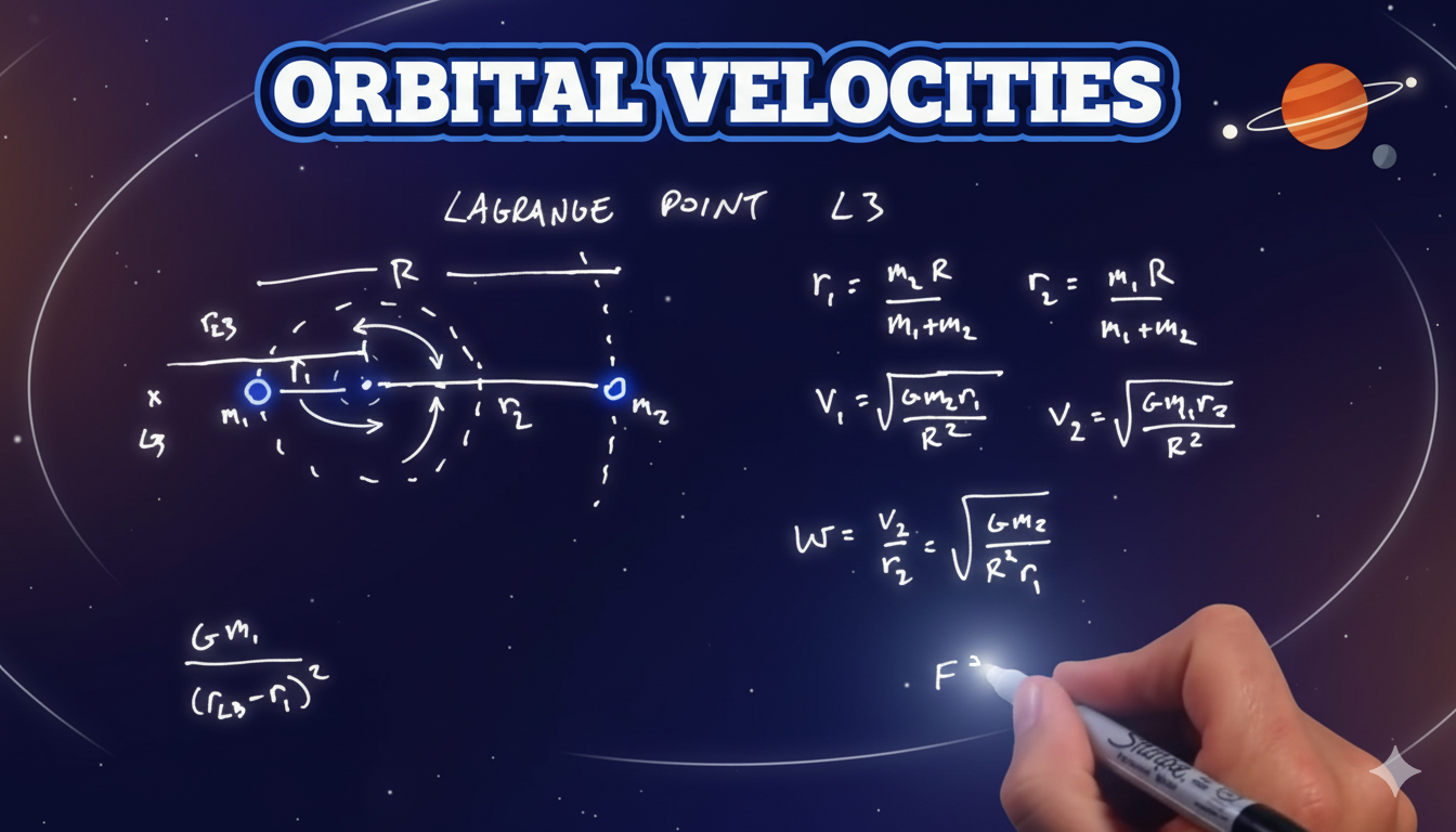Exploring the Location of the L3 Lagrange Point in Space