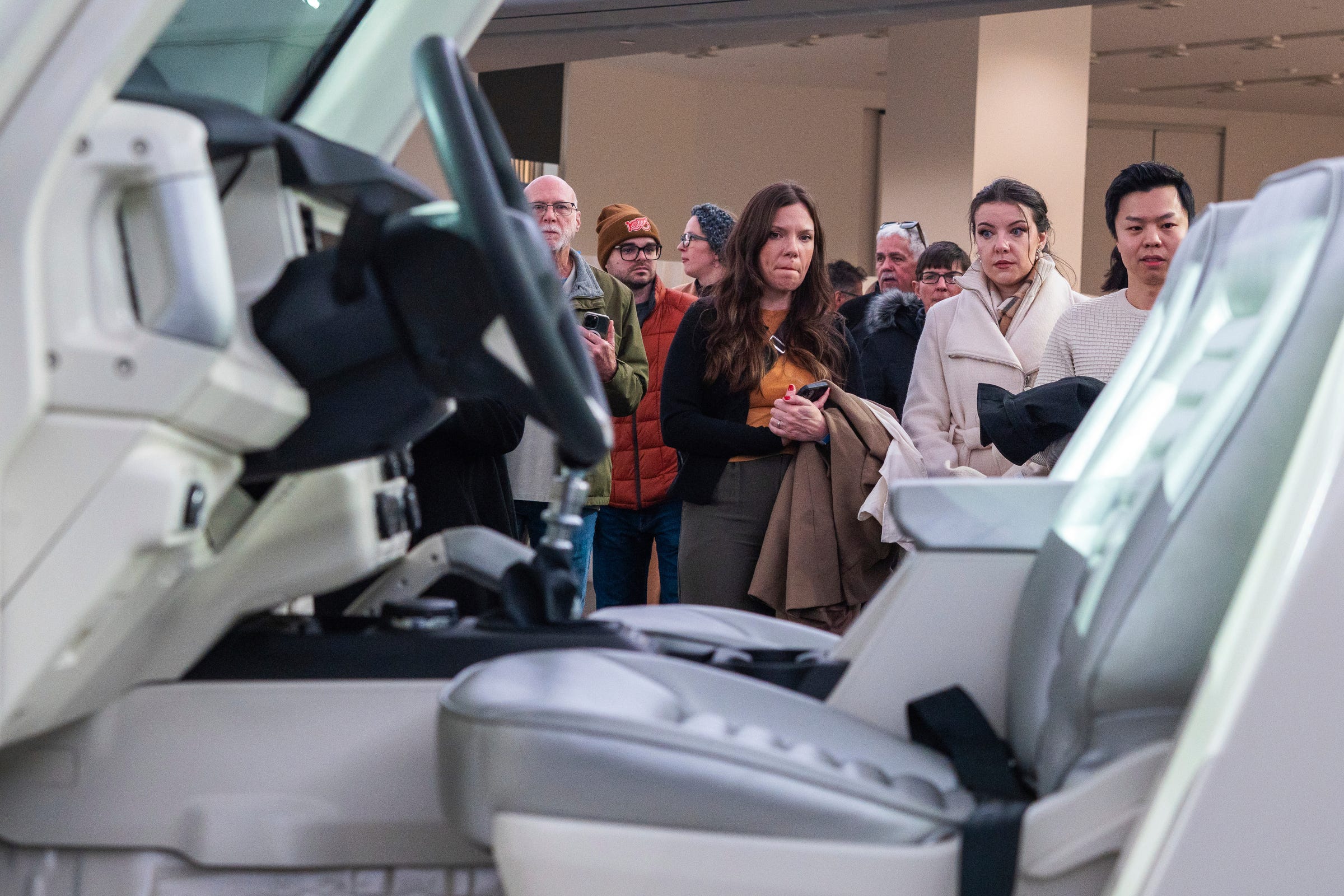 Public admires Ford's new world headquarters at open house