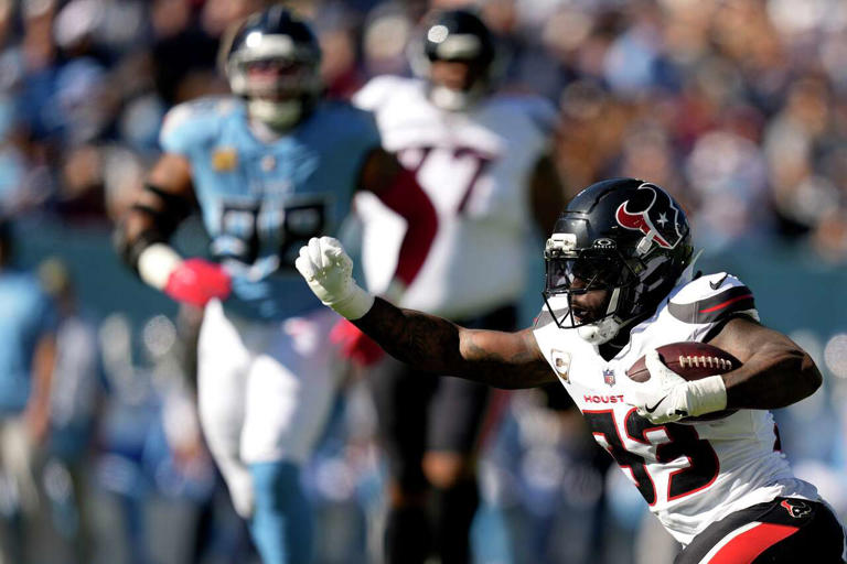 Texans 16, Titans 13: Field goal as time expires gets Houston to .500 ...