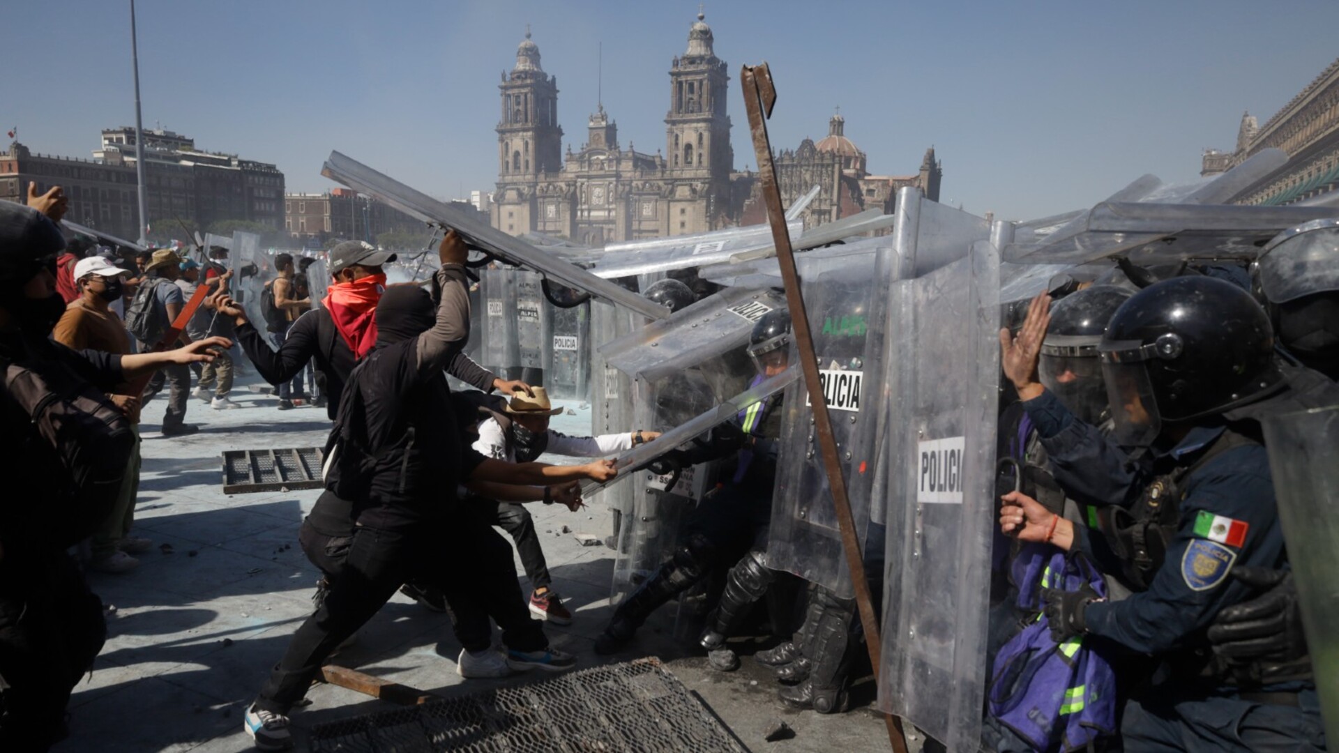 Chaos unfolds as Gen Z protests take over Mexico over crime and corruption