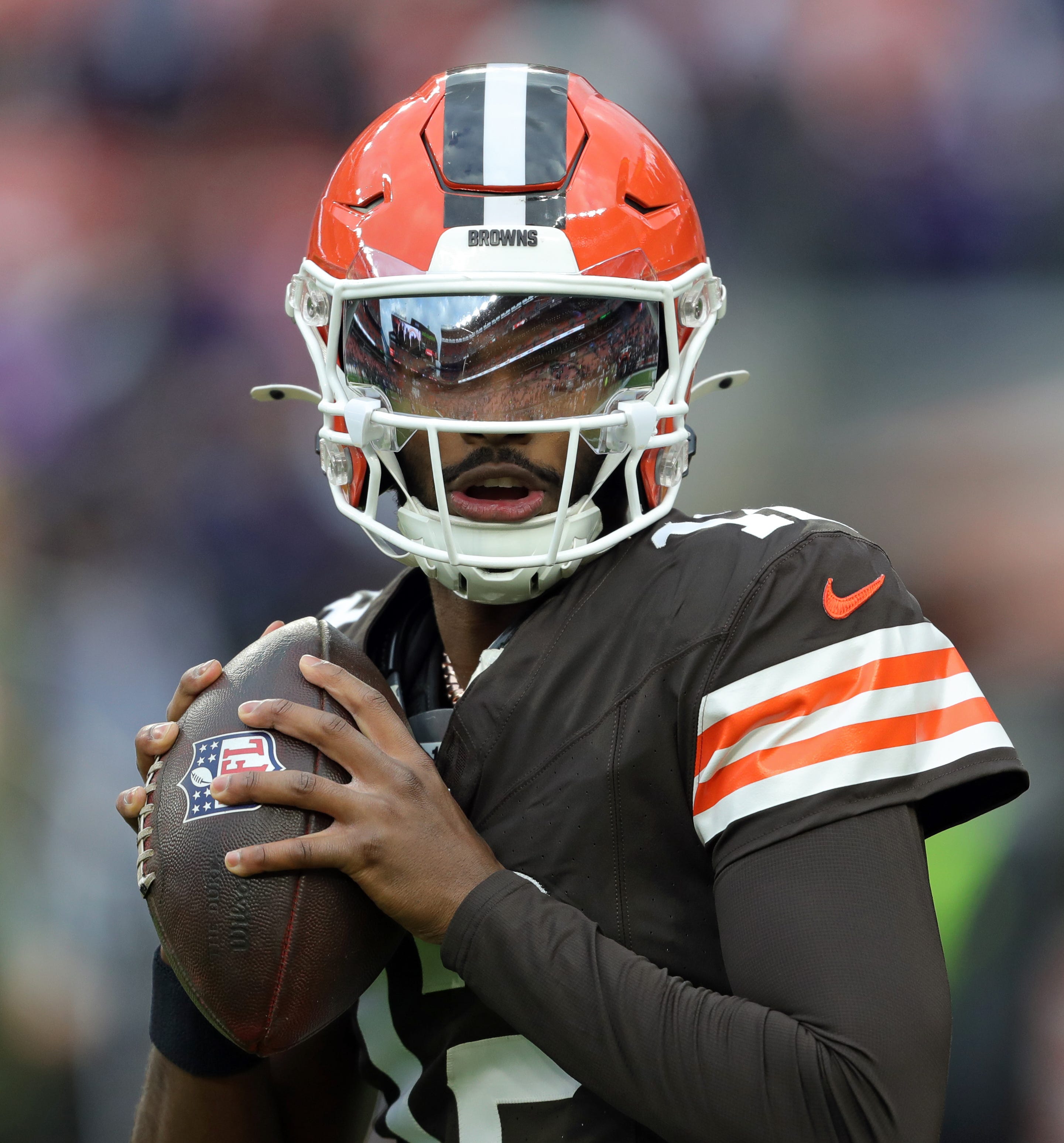 Browns QB Shedeur Sanders stats & numbers in Week 11 game vs. Baltimore ...
