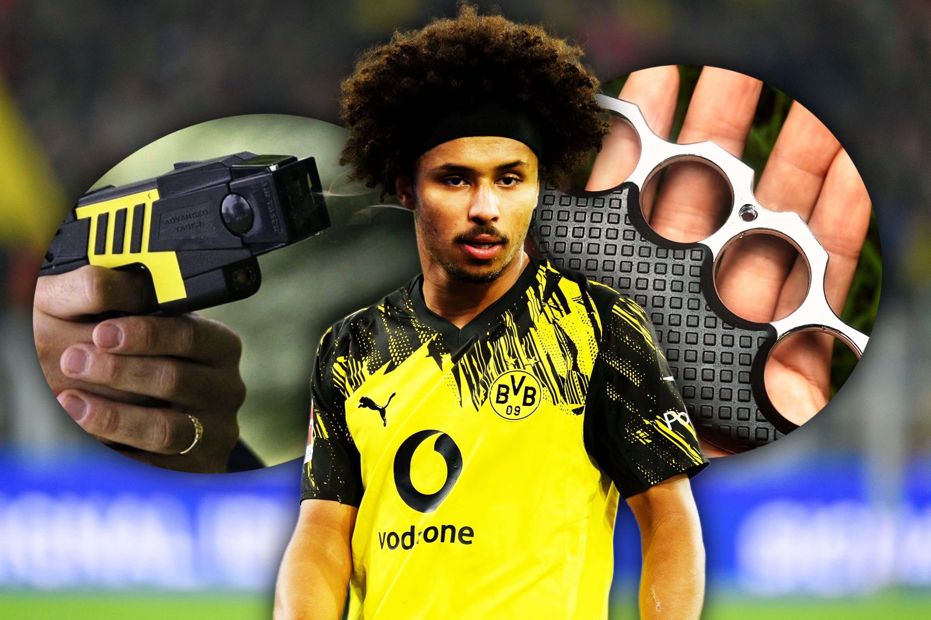 Karim Adeyemi del Borussia Dortmund fue multado tras recibir armas ...