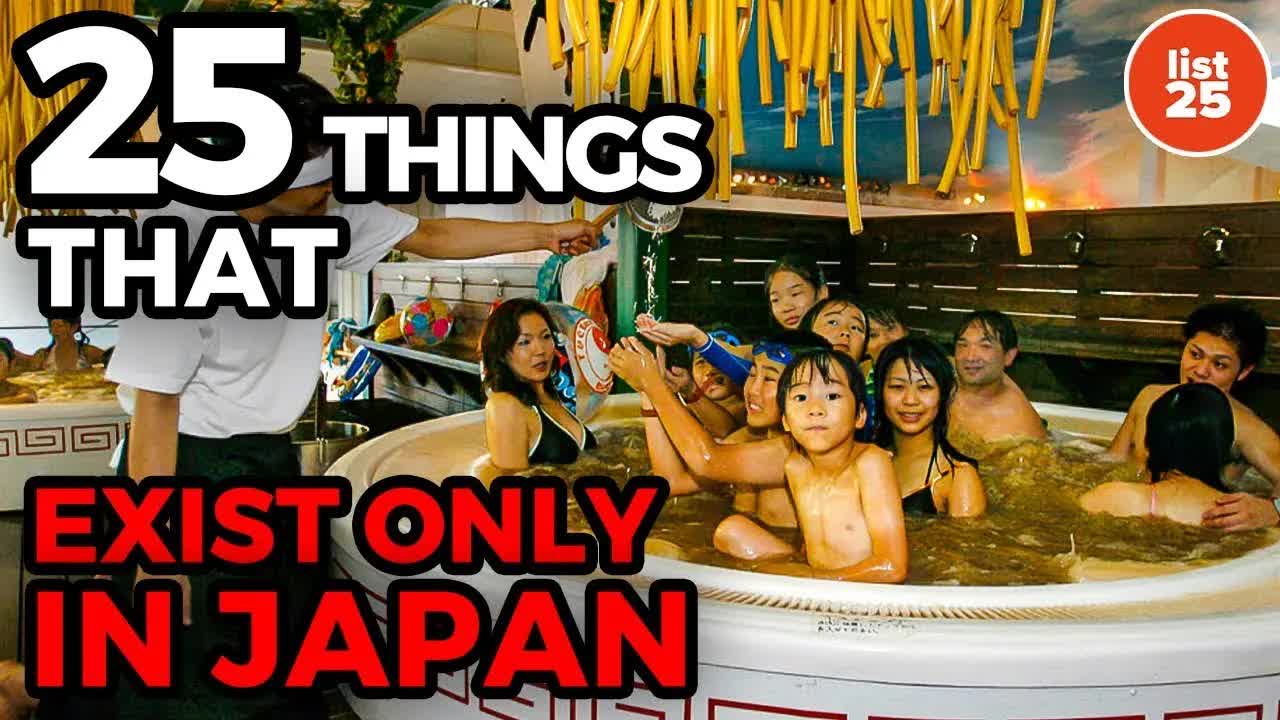 25 Things That Exist Only in Japan