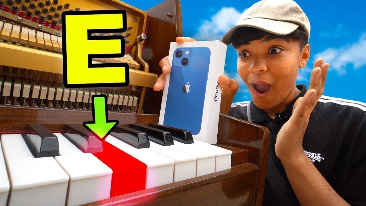 Taking on the Rush E piano challenge