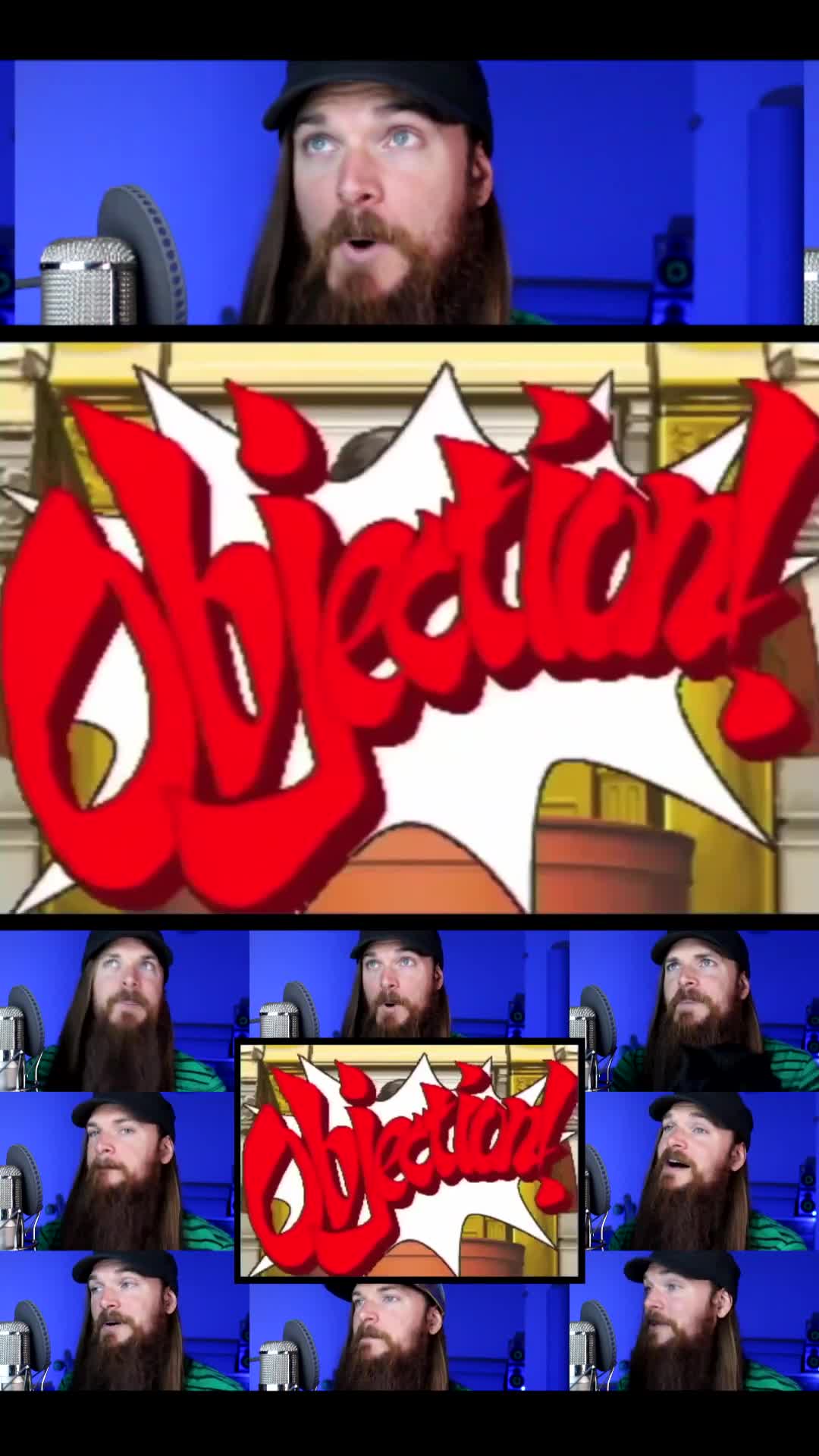 Phoenix Wright Objection 2001 🎵 #phoenixwright #aceattorney #acapella # ...