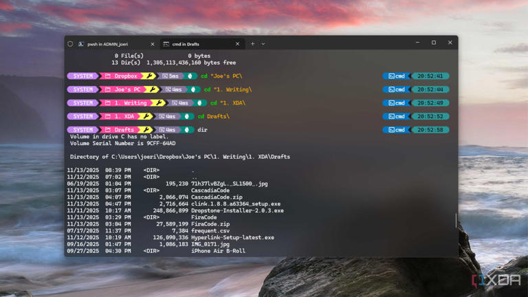 I gave Windows Command Prompt the "Pimp my Ride" treatment and it's so ...