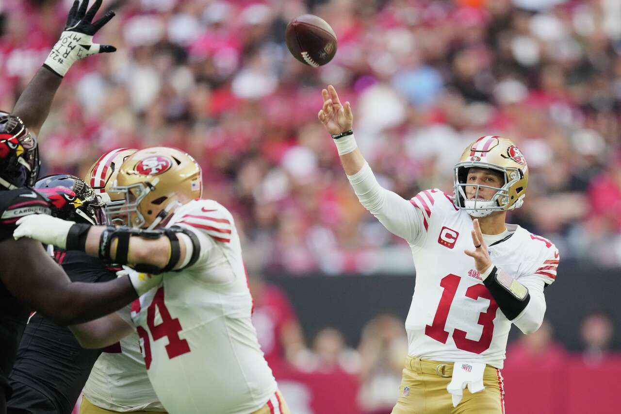 49ers pound hapless Cardinals as Brock Purdy excels in his return