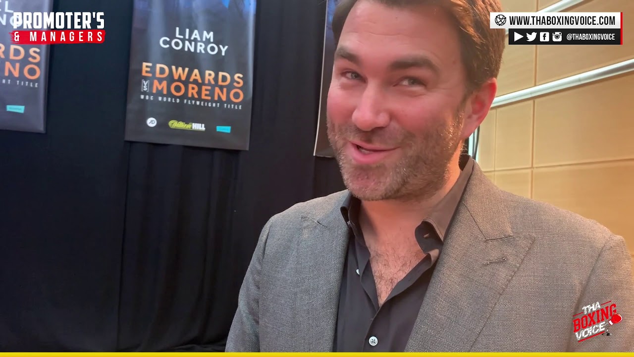 🔥Eddie Hearn, you can't say one name one face and then not take the fight