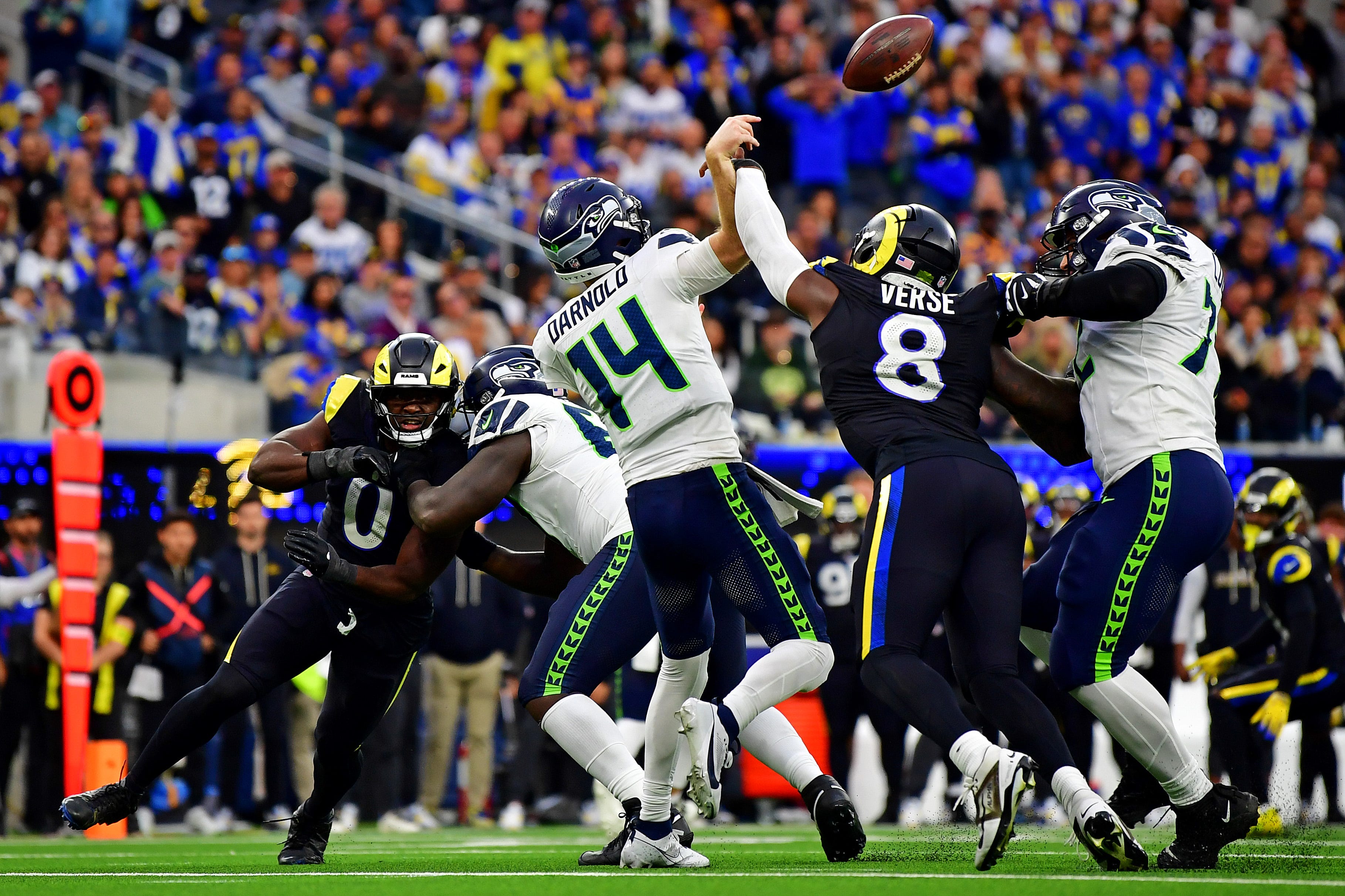 Sean McVay not concerned Rams had 0 sacks vs. Seahawks: 'Stats are for ...