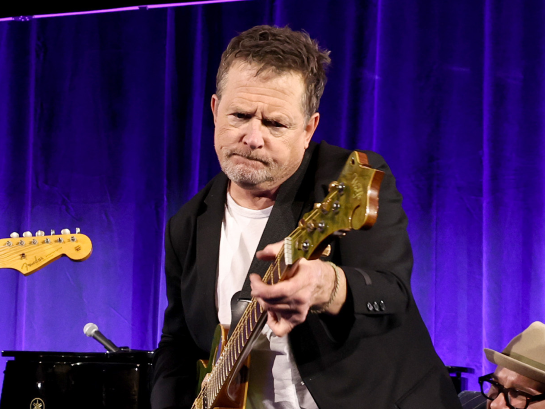 Michael J. Fox Shreds Guitar With Folk Legend 40 Years After 'Back to ...