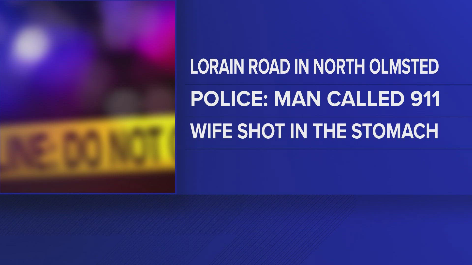 North Olmsted police: Man in custody after wife dies from gunshot wound