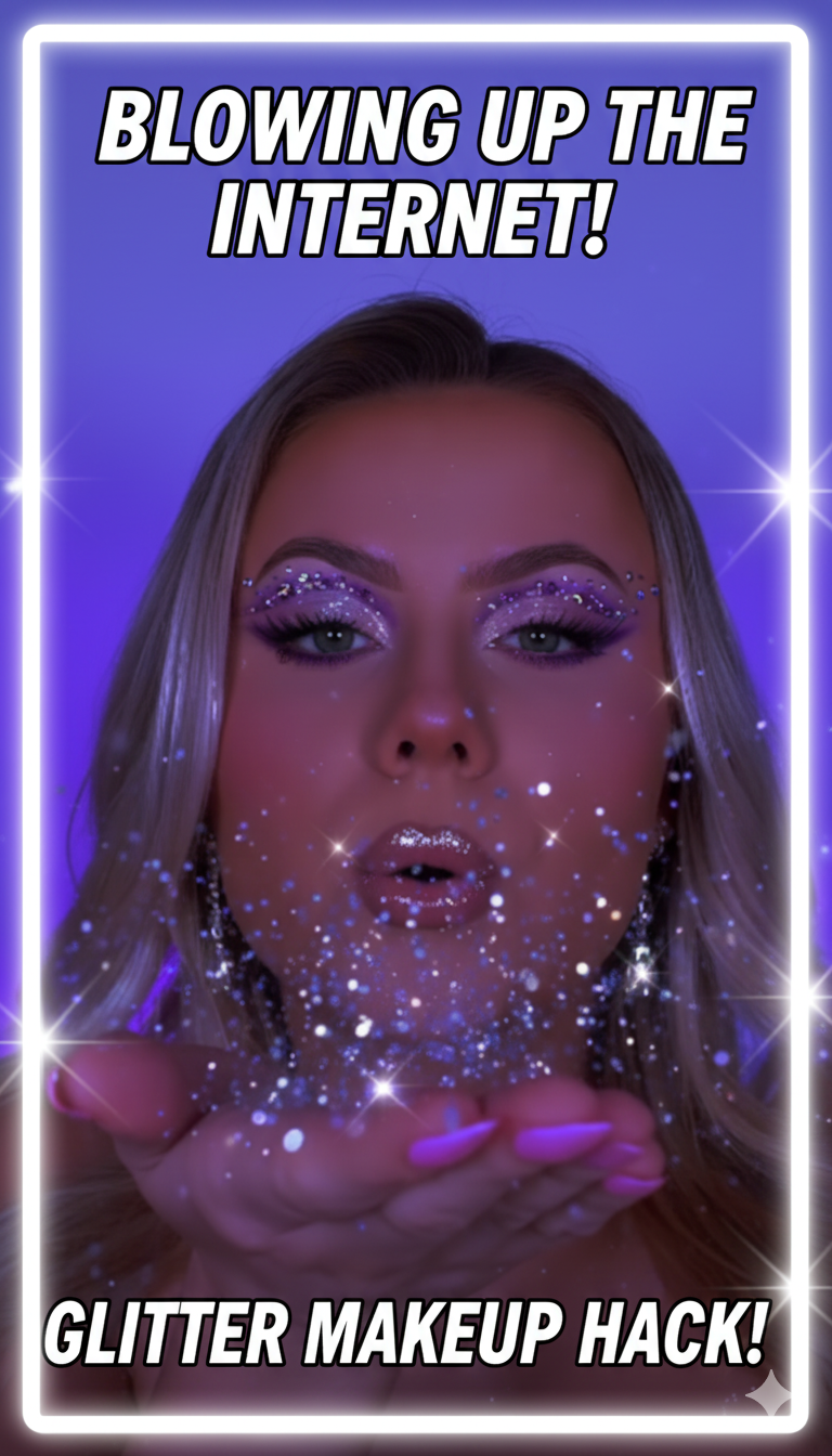 Tried It with Glitter – The Ultimate Sparkle Challenge You Have to Watch