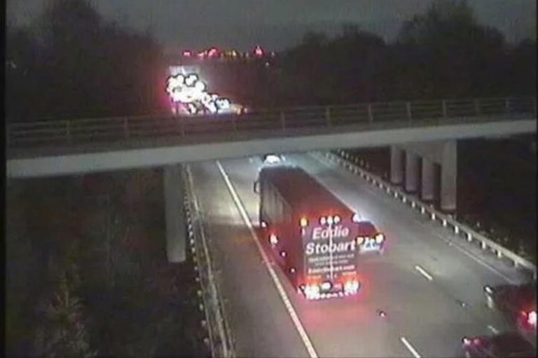 BREAKING: M66 closed in both directions after serious crash
