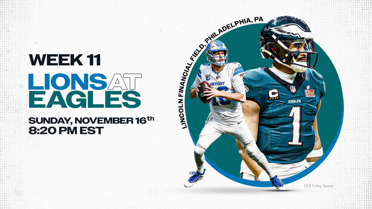Eagles vs. Lions live updates: scores, analysis, and highlights from ...