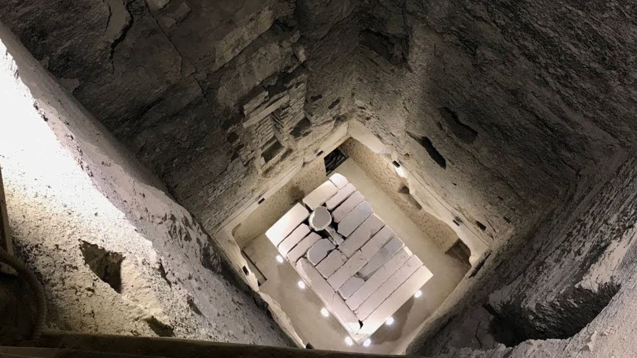 Glimpse Of Upcoming Major Video: Under The Step Pyramid Of Saqqara In Egypt