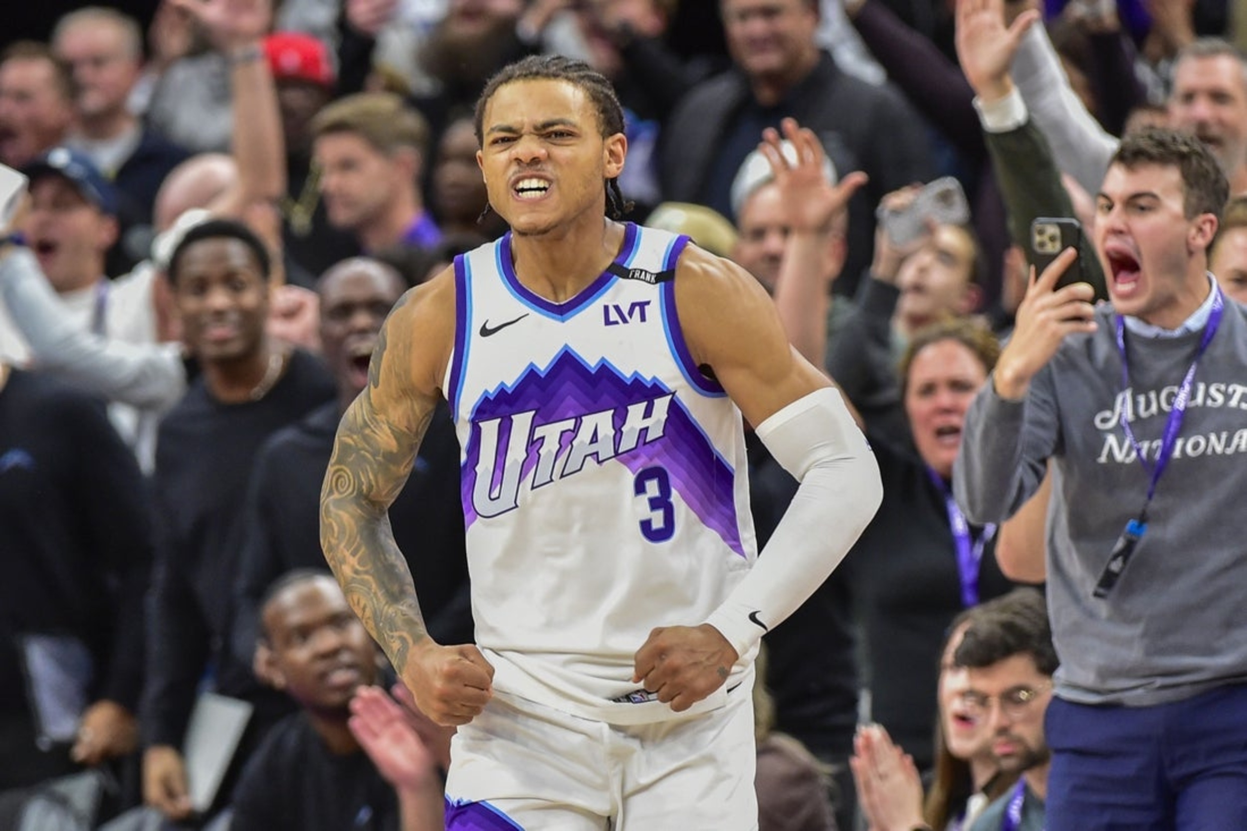 NBA roundup: Jazz's Keyonte George makes last-second 3 to top Bulls in 2OT