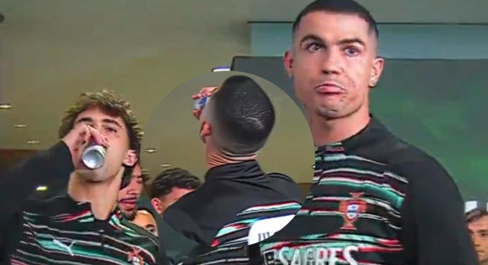Viral clip of Ronaldo drinking soda sparks controversy