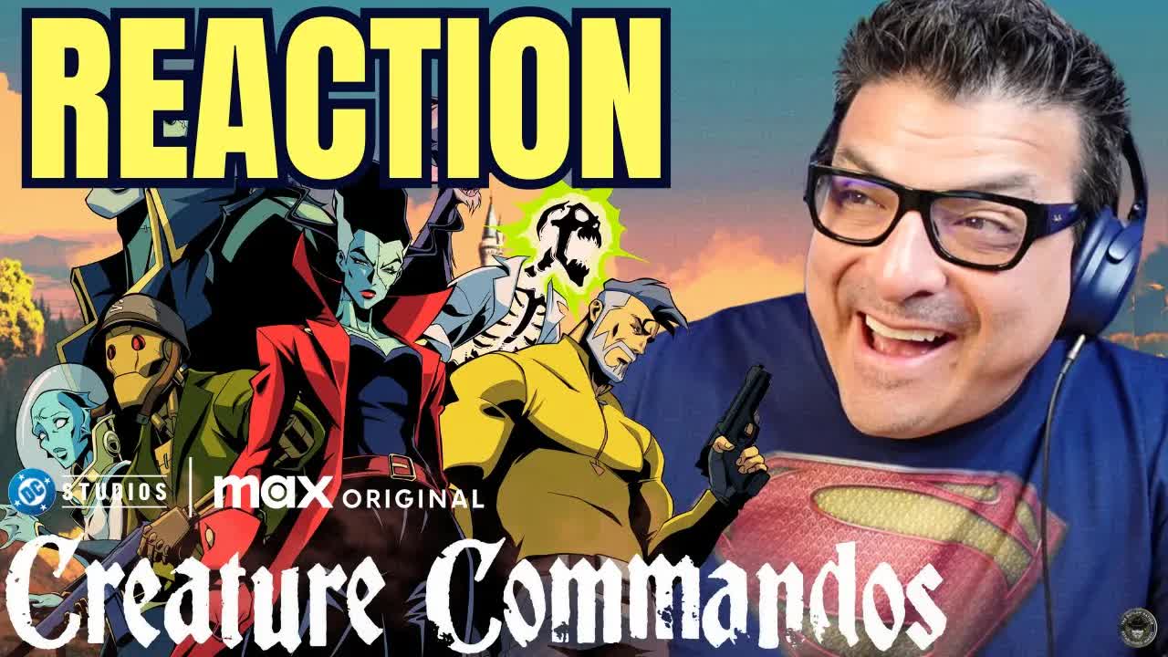 Creature Commandos teaser trailer reaction | DC | WB | James Gunn