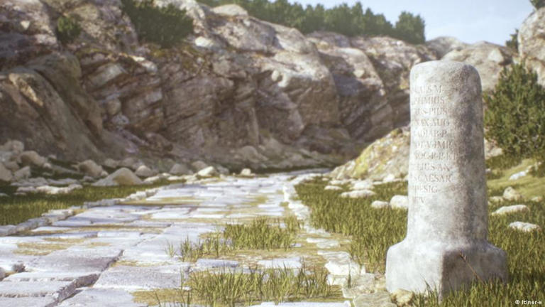 Roman roads: Digital map brings antiquity to life