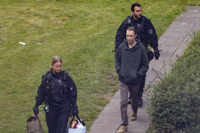 Madeleine McCann suspect's camp guarded by women with chilling four ...