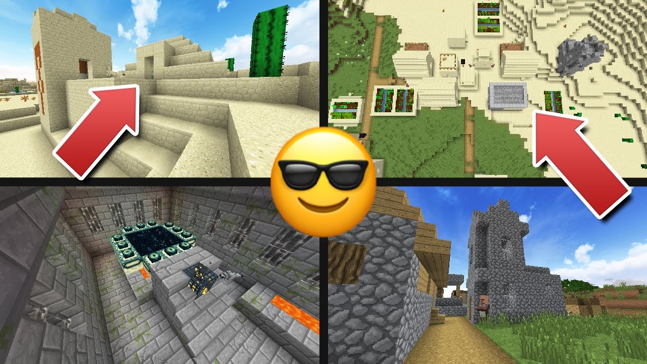 Village and Temple at Spawn! Top Minecraft 1.11 Seed