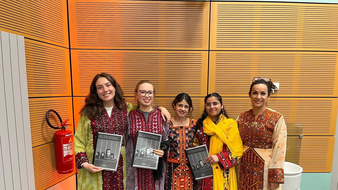 Baloch Women's Fight for Rule of Law Highlighted at Geneva Conference